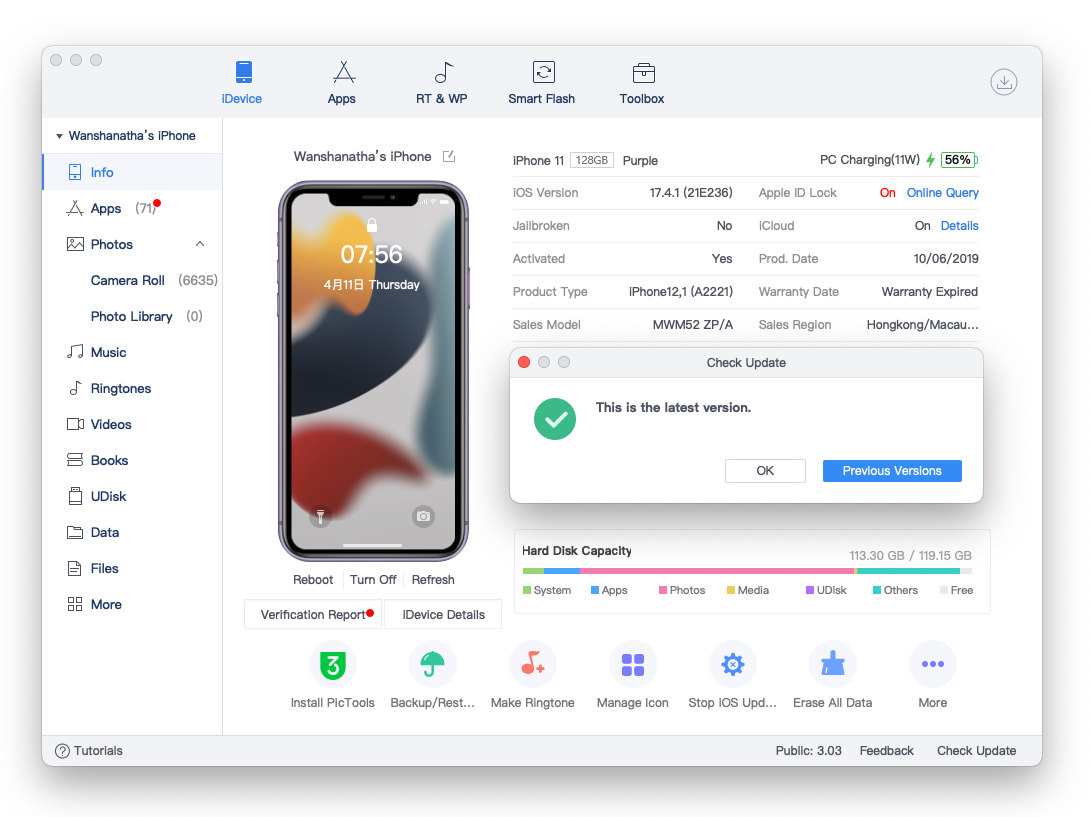 3uTools for Mac - Get the Best Free iOS Manager Tool on Mac
